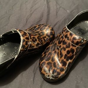 Dansko | Shoes | Leopard Dansko Clogs | Poshmark